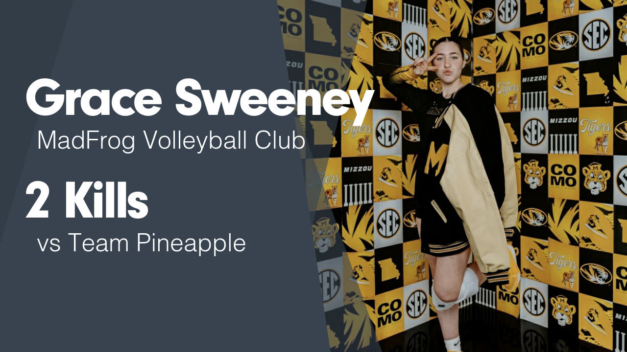 2 Kills vs Team Pineapple - Grace Sweeney highlights - Hudl