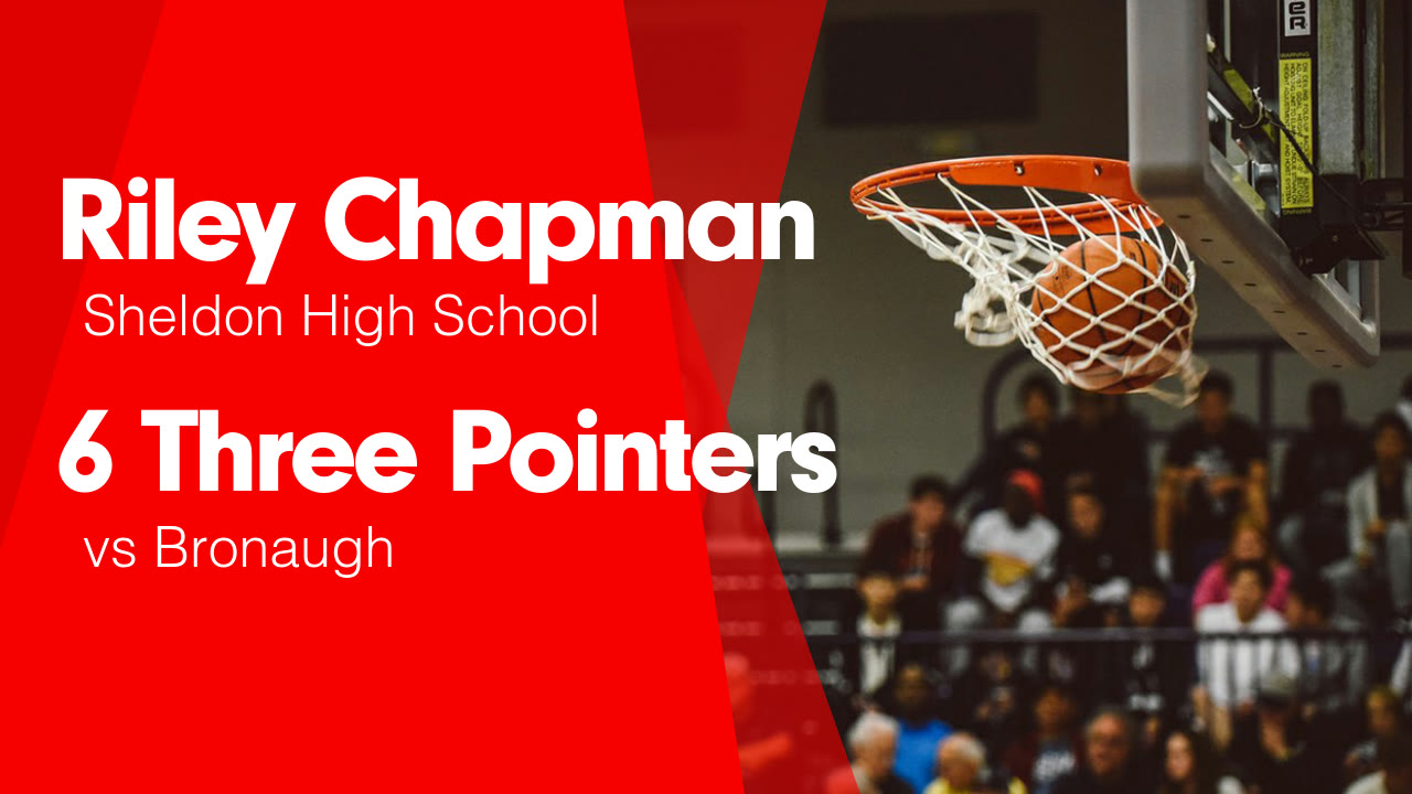 6 Three Pointers vs Bronaugh - Riley Chapman highlights - Hudl
