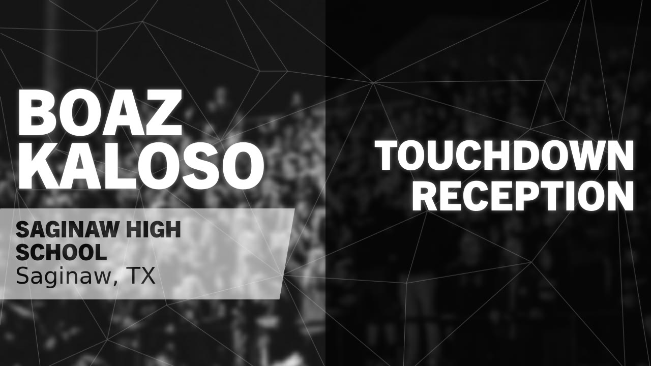 Touchdown Reception vs Paschal - Boaz Kaloso highlights - Hudl