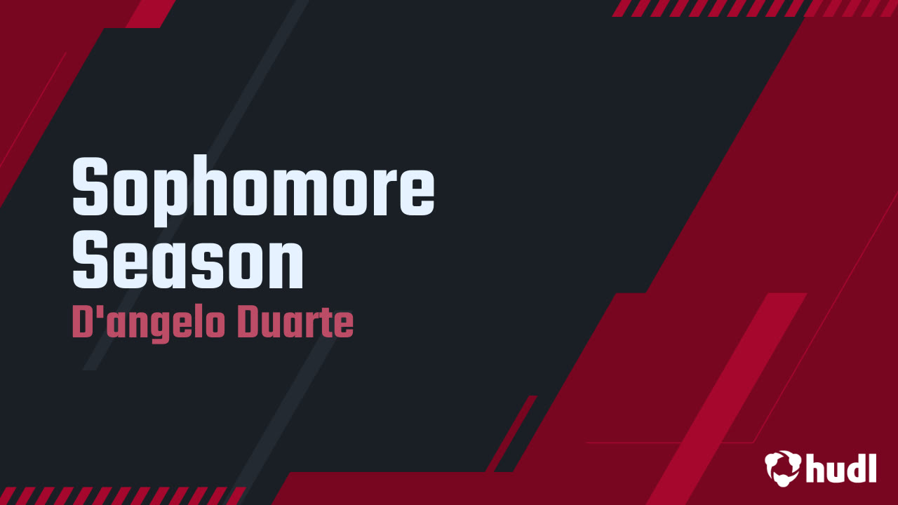 Sophomore Season - D'angelo Duarte highlights - Hudl