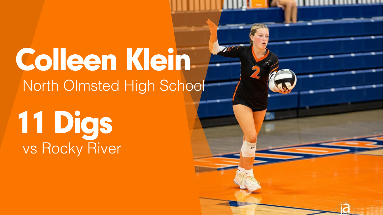 11 Digs vs Rocky River - Colleen Klein highlights - Hudl