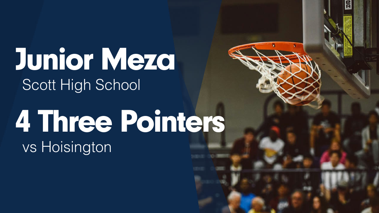 4 Three Pointers vs Hoisington - Junior Meza highlights - Hudl