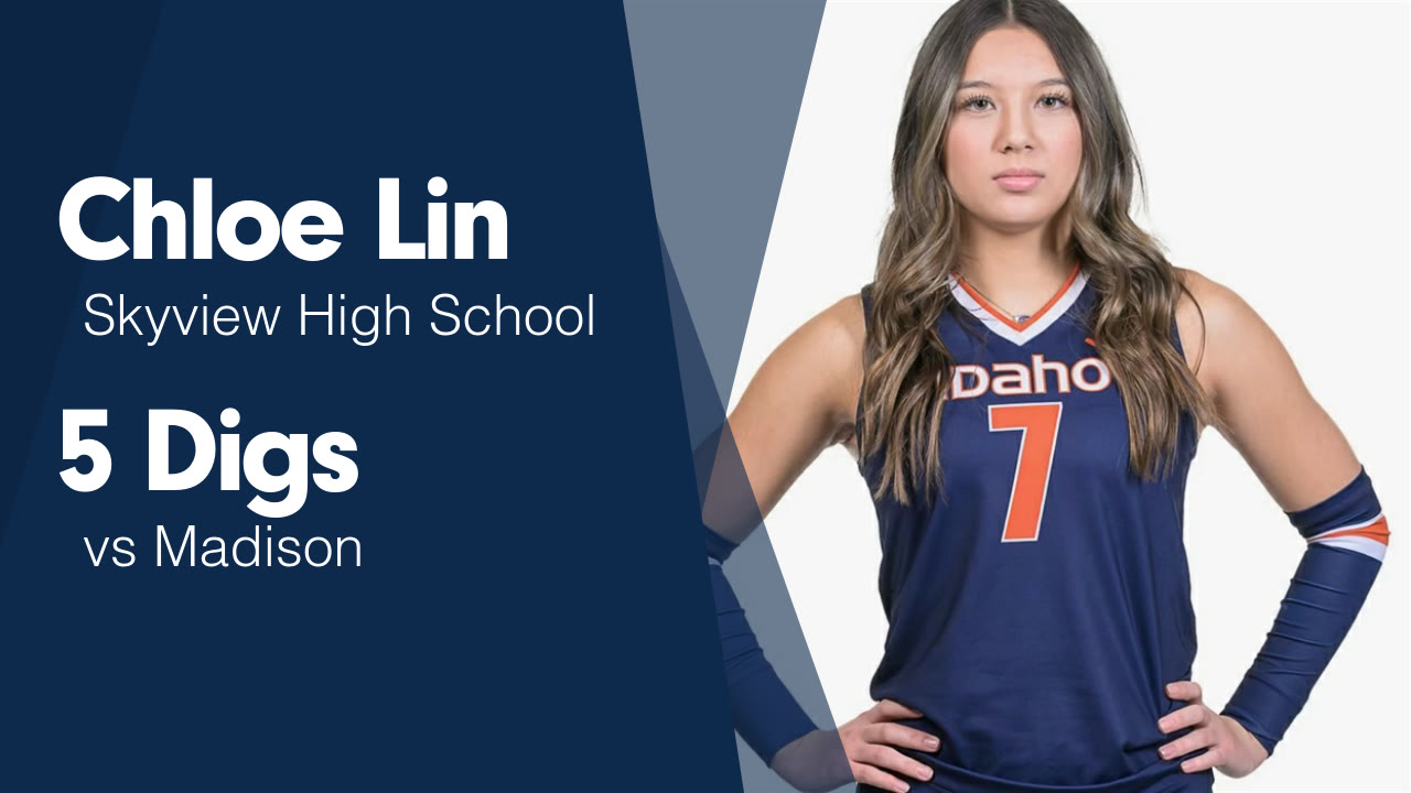 5 Digs vs Madison - Chloe Lin highlights - Hudl