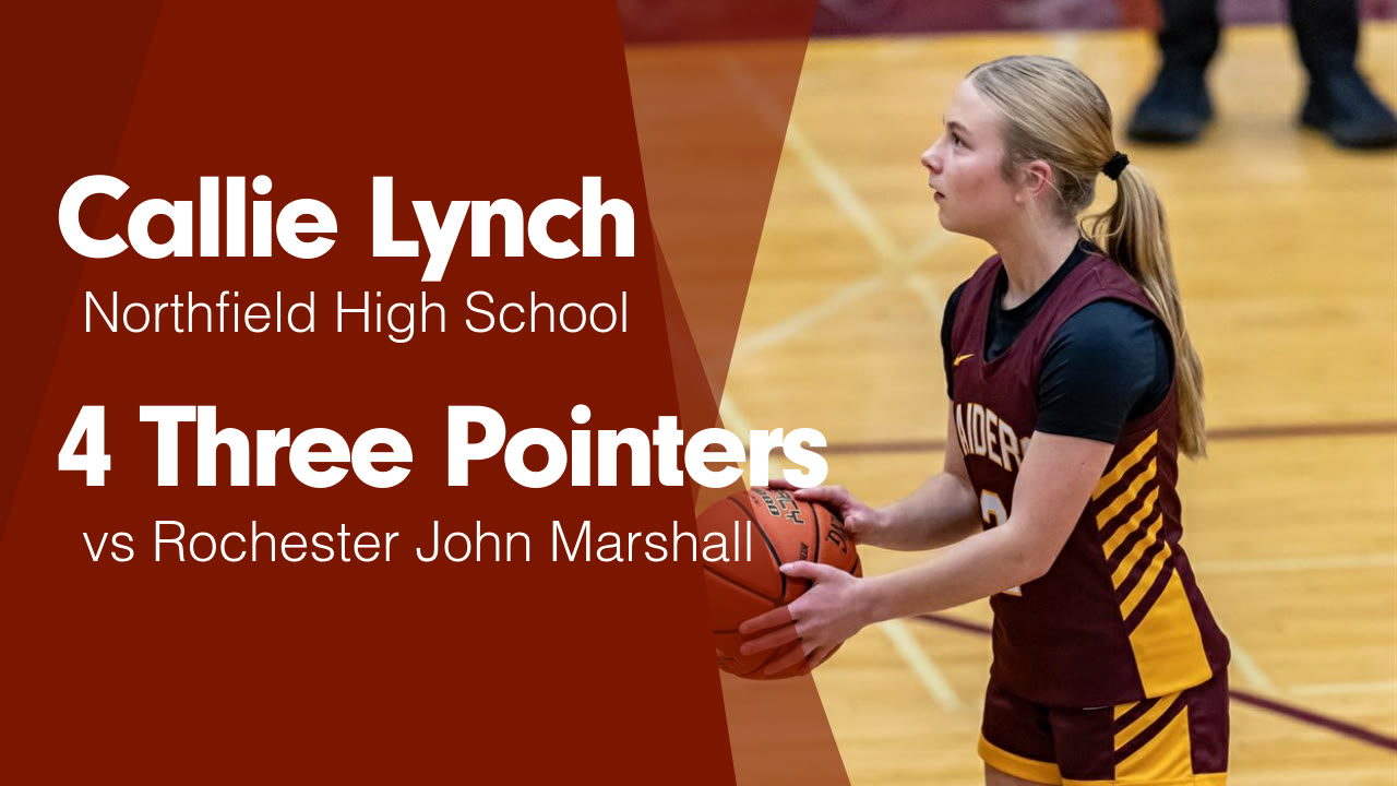 4 Three Pointers vs Rochester John Marshall - Callie Lynch highlights - Hudl