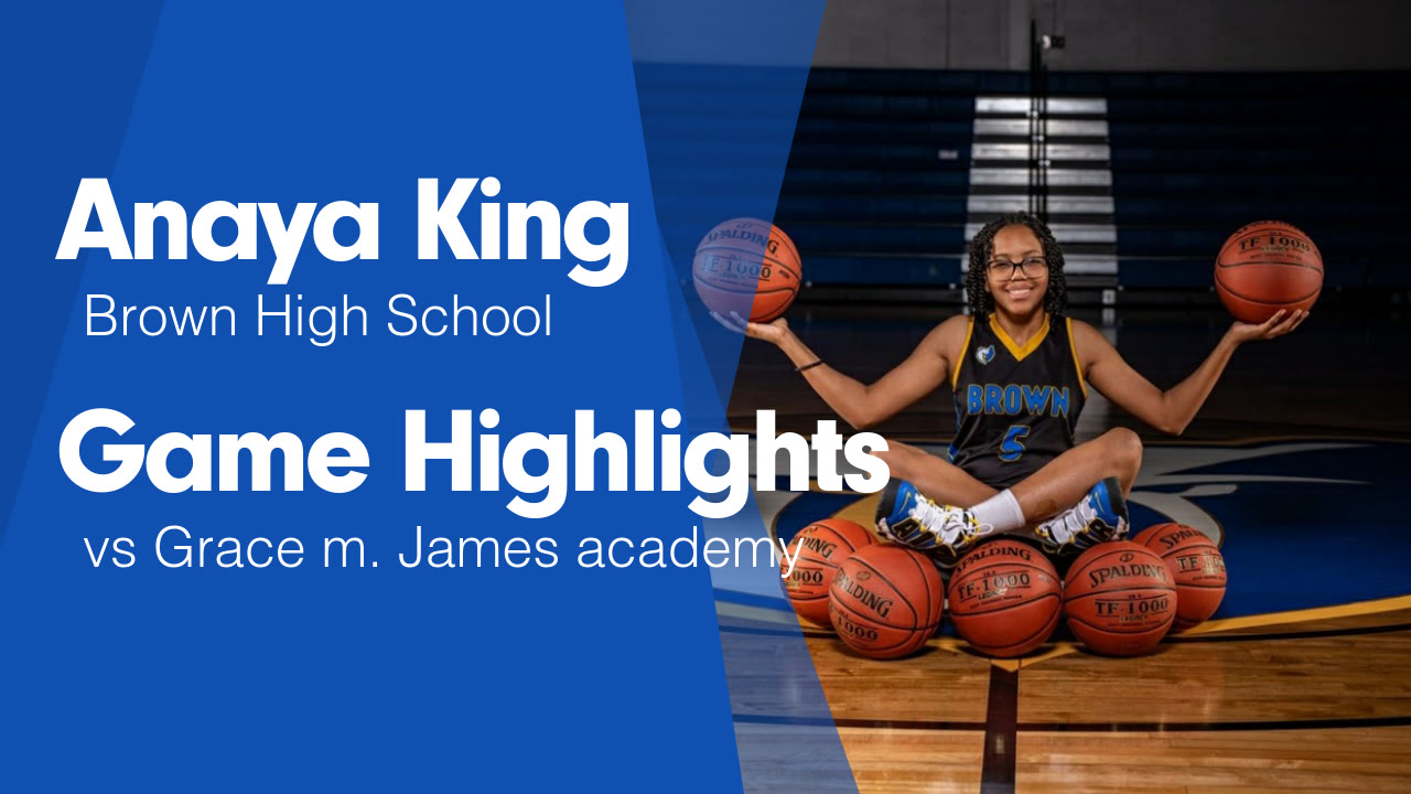 Game Highlights vs Grace m. James academy - Anaya King highlights - Hudl