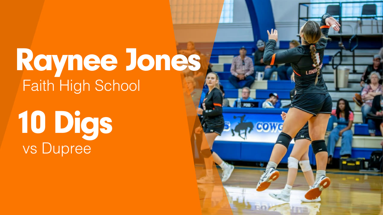 10 Digs vs Dupree - Raynee Jones highlights - Hudl