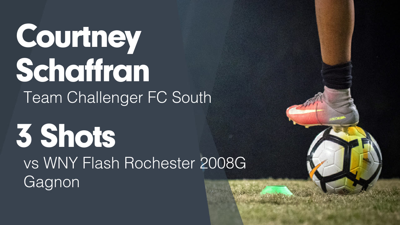 3 Shots vs WNY Flash Rochester 2008G Gagnon - Courtney Schaffran ...