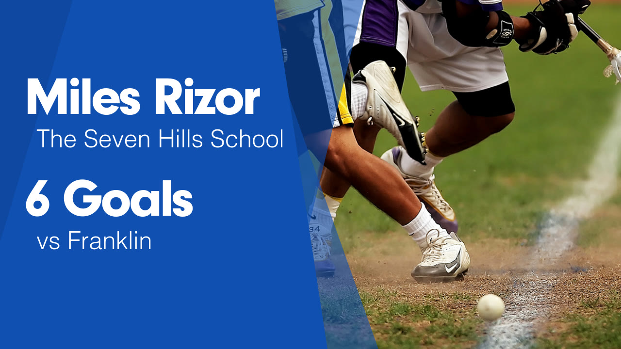 6 Goals vs Franklin - Miles Rizor highlights - Hudl