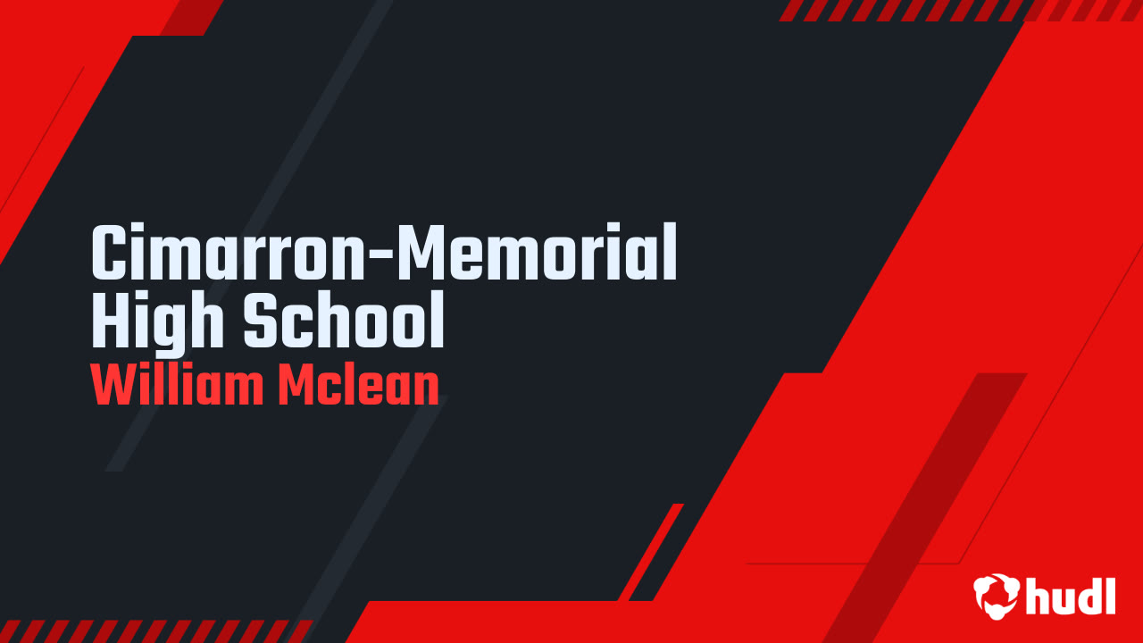 Cimarron-Memorial High School - William (Trey) Mclean highlights - Hudl