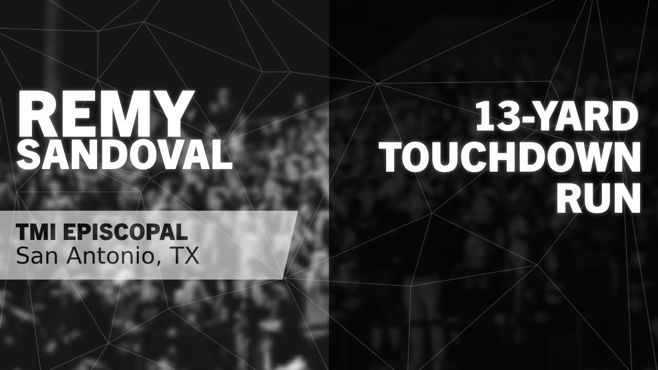 13-yard Touchdown Run vs The Village School - Remy Sandoval highlights ...