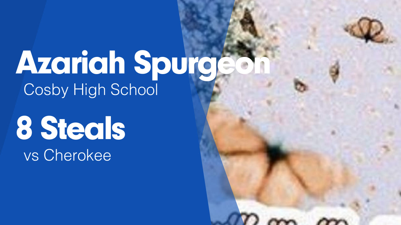 8 Steals vs Cherokee - Azariah Spurgeon highlights - Hudl