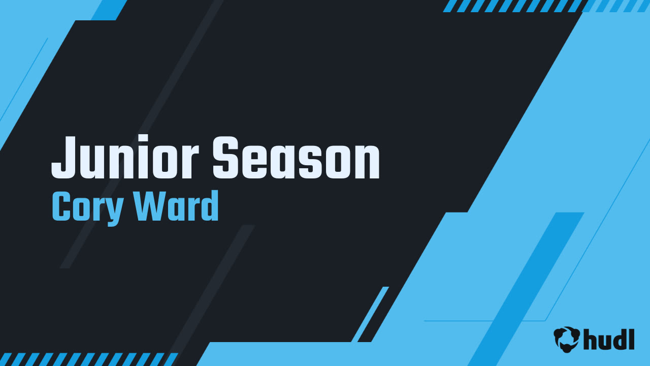 Junior Season - Cory Ward highlights - Hudl