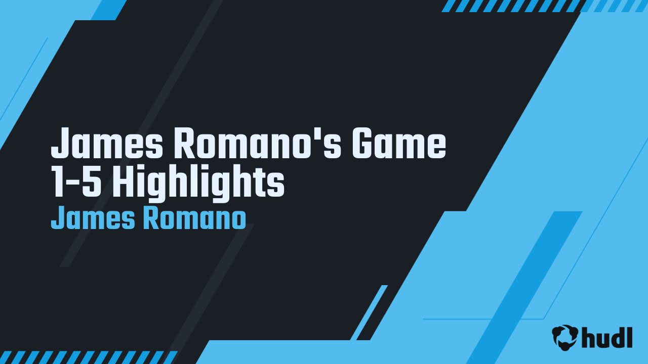 James Romano's Game 1-5 Highlights - James Romano highlights - Hudl