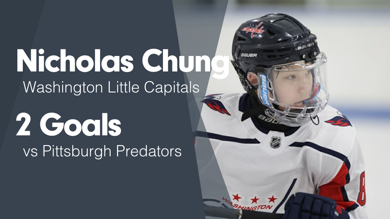 2 Goals vs Pittsburgh Predators - Nicholas Chung highlights - Hudl