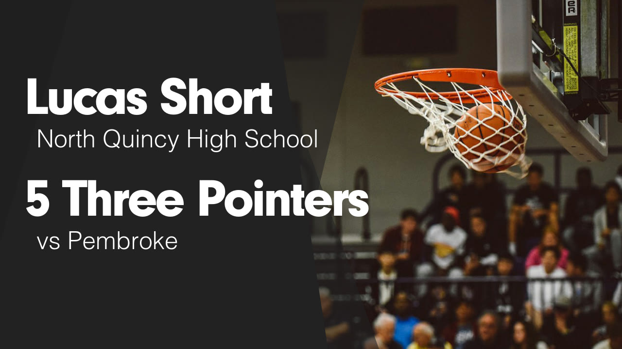 5 Three Pointers vs Pembroke - Lucas Short highlights - Hudl