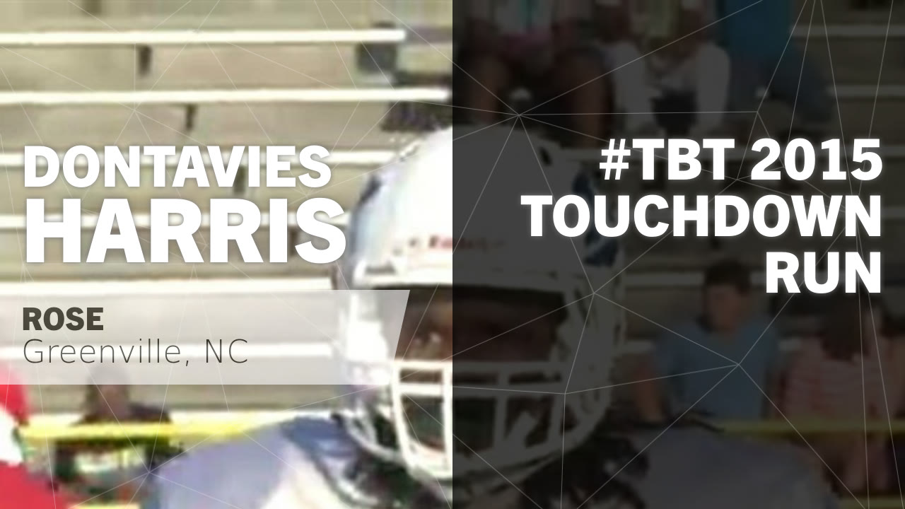 #TBT 2015: Touchdown Run vs South Central - Dontavies Harris highlights ...