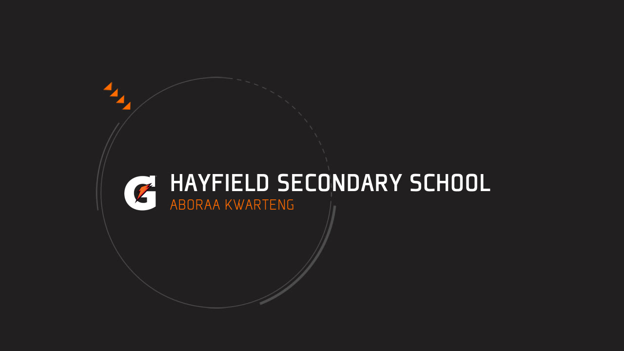 Hayfield Secondary School - Aboraa Kwarteng highlights - Hudl