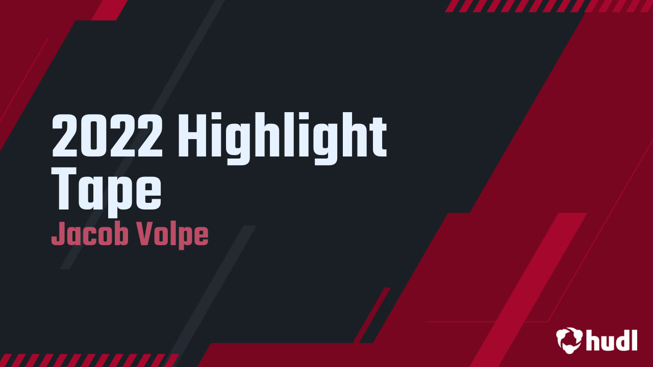 2022 Highlight Tape - Jacob Volpe highlights - Hudl