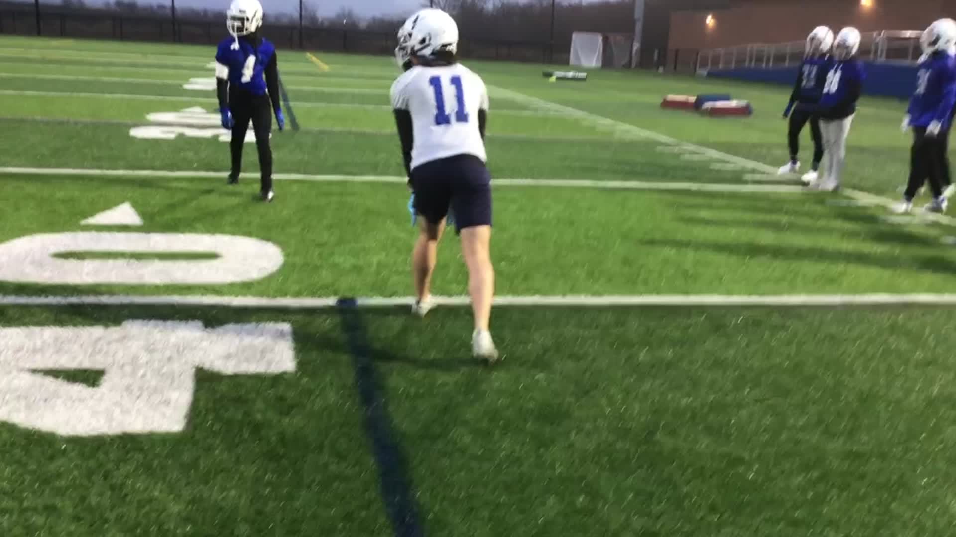 Spring Ball - Michael Gutierrez highlights - Hudl